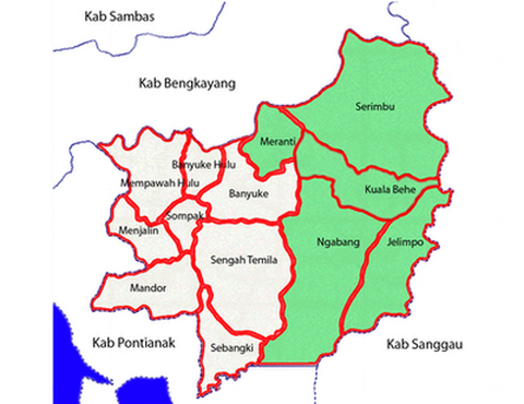 Peta Daerah Balangin | Urak Balangin